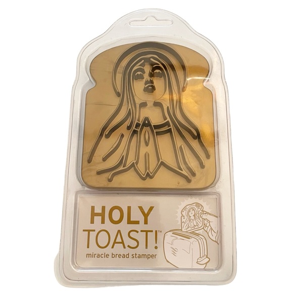 Kitchen | Holy Toast Virgin Mary Mother Miracle Bread Stamper Fred New ...